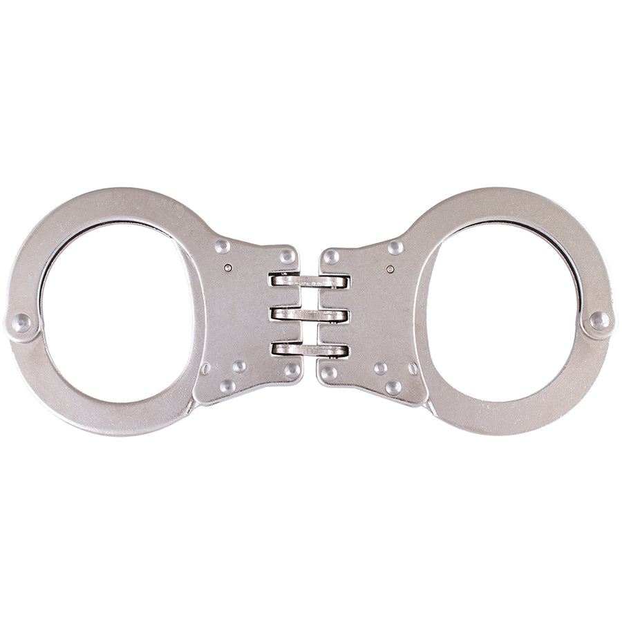 Detective Double-Lock Handcuffs with Three Hinges - Fox Outdoor