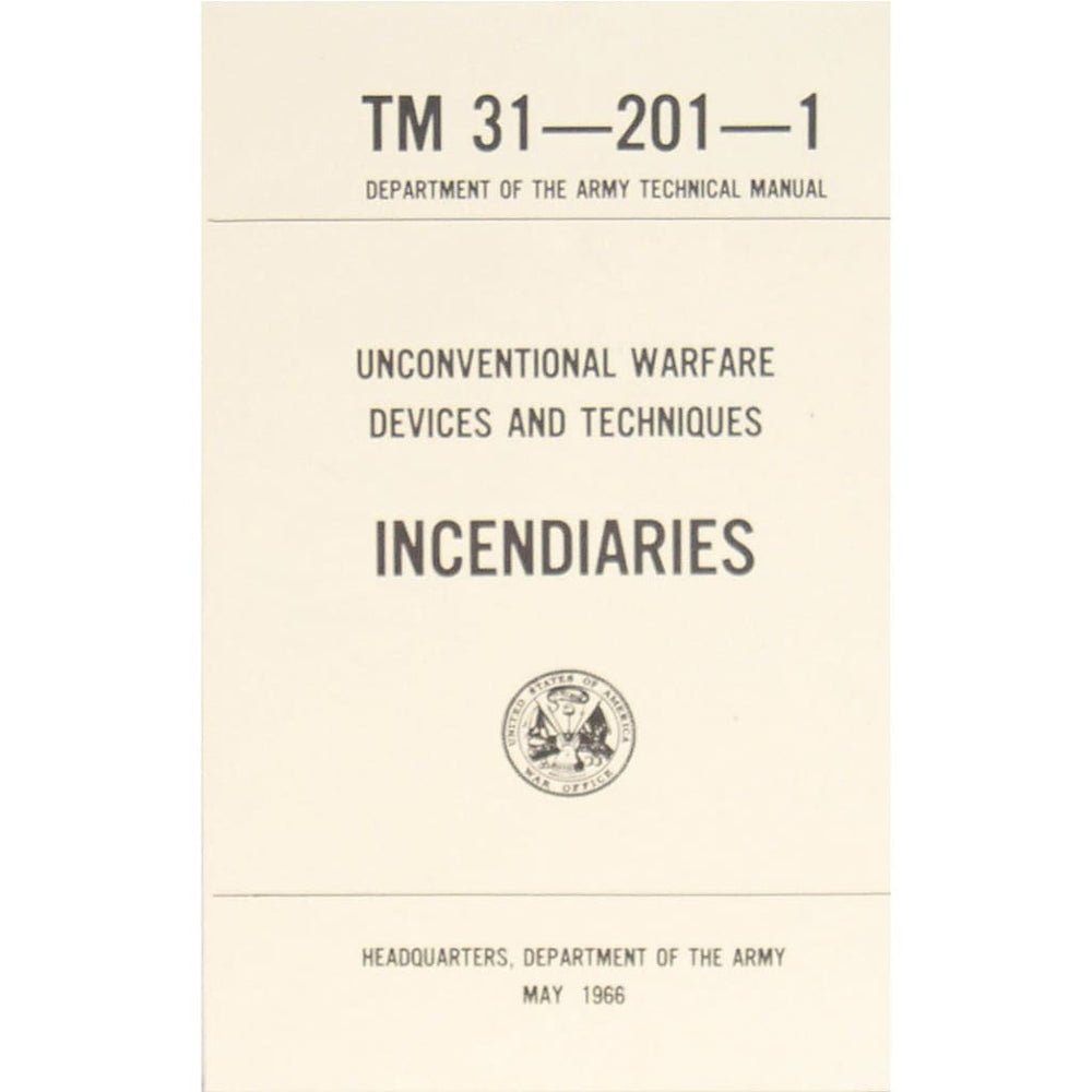 Incendiaries Technical Manual - Fox Outdoor